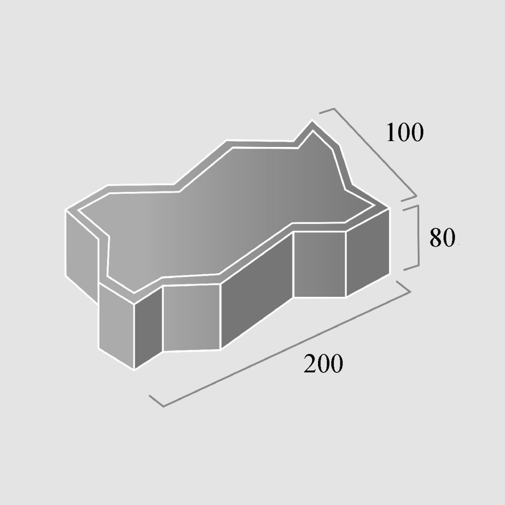 80mm Interlocking Paver SANS1058 30MPa+ (7,56 m2 per pallet or 378 ...